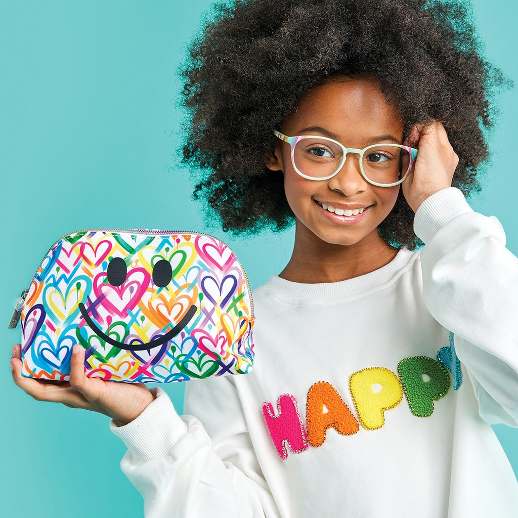 Tween Corey Paige Hearts Cosmetic Bag – Queen Bling Boutique